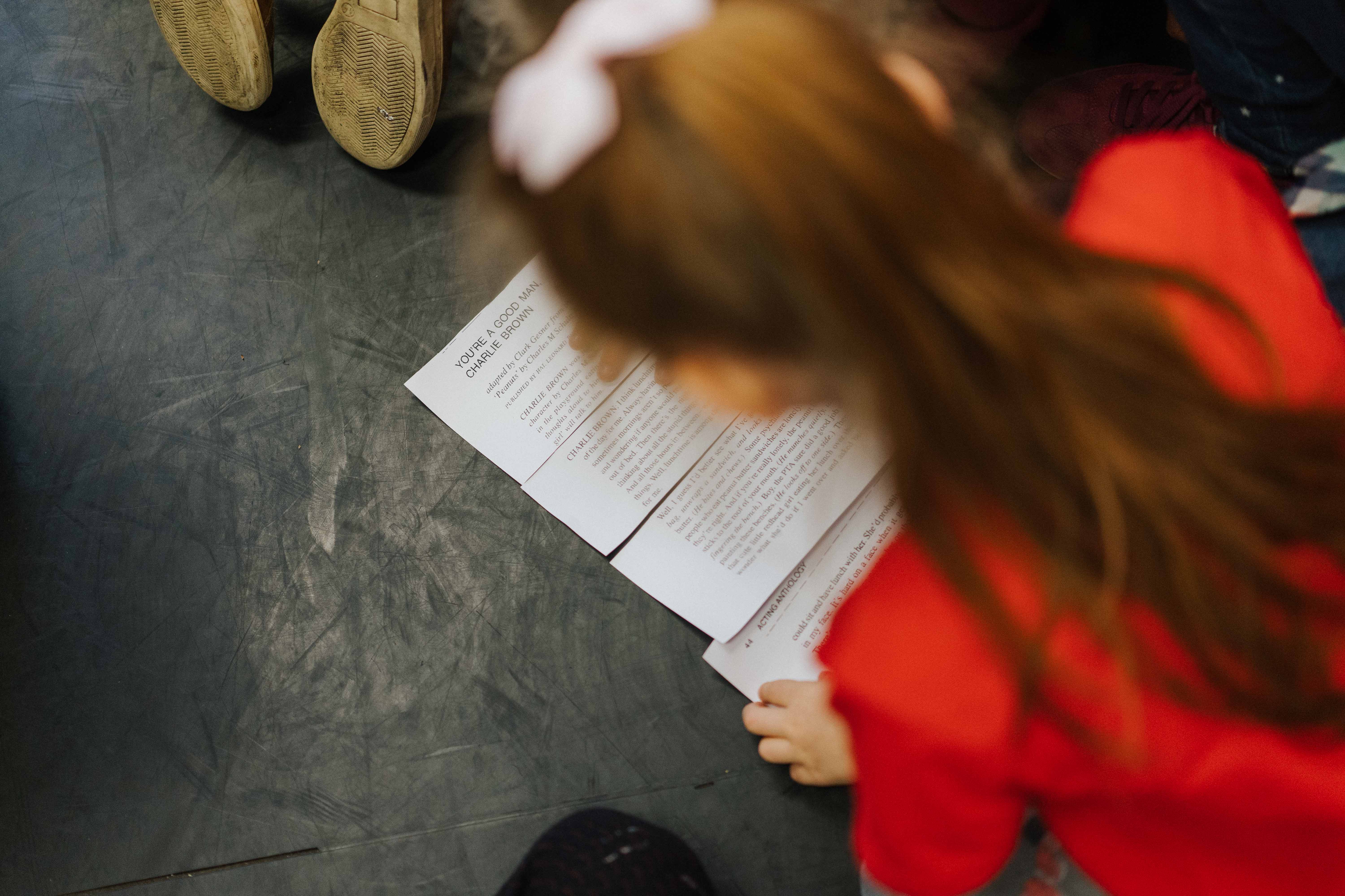 Exploring Acting Tasks: Character Development